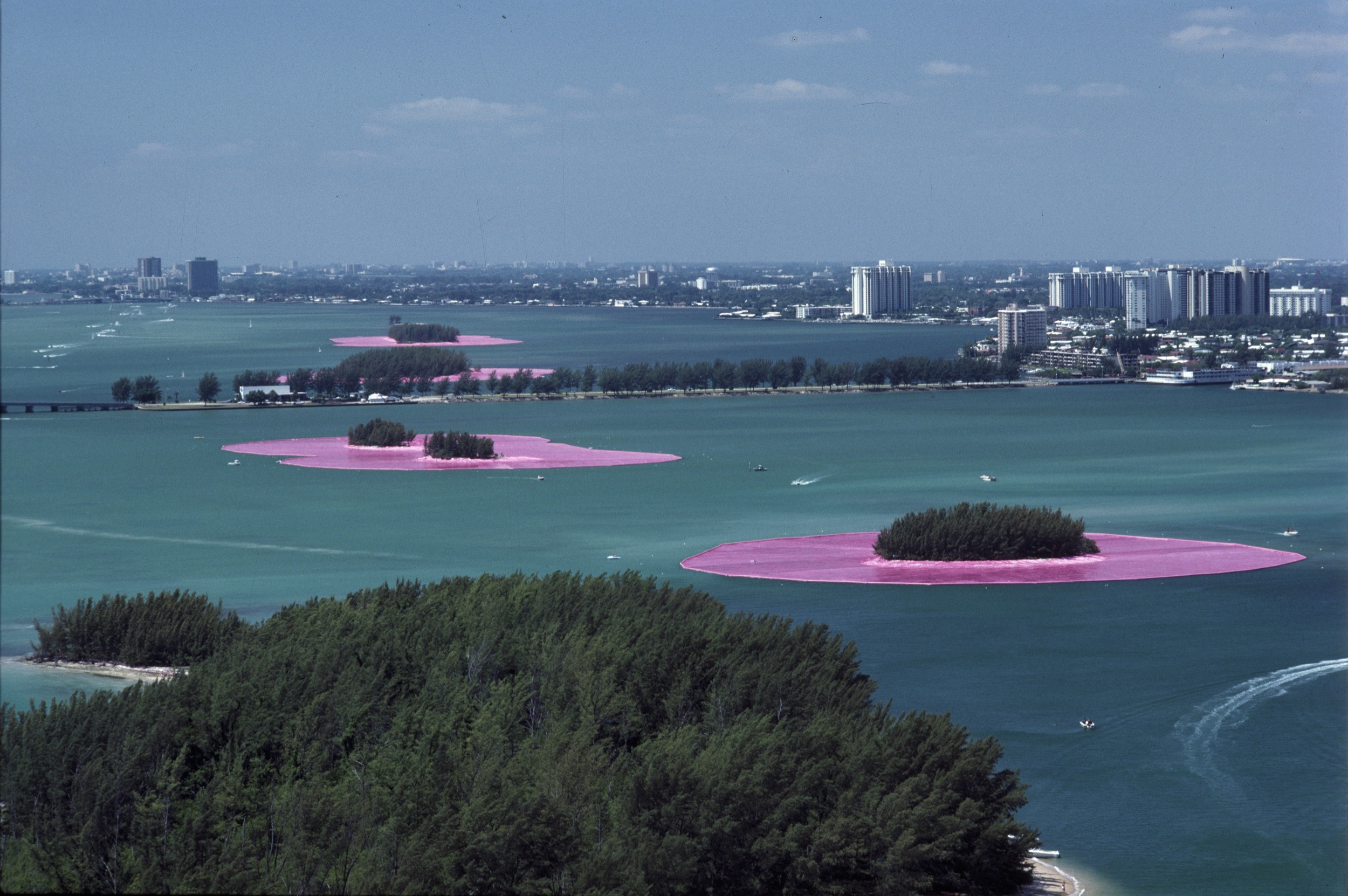 Christo’s ‘Surrounded Islands’ of Miami’s Biscayne Bay Featured in New ...